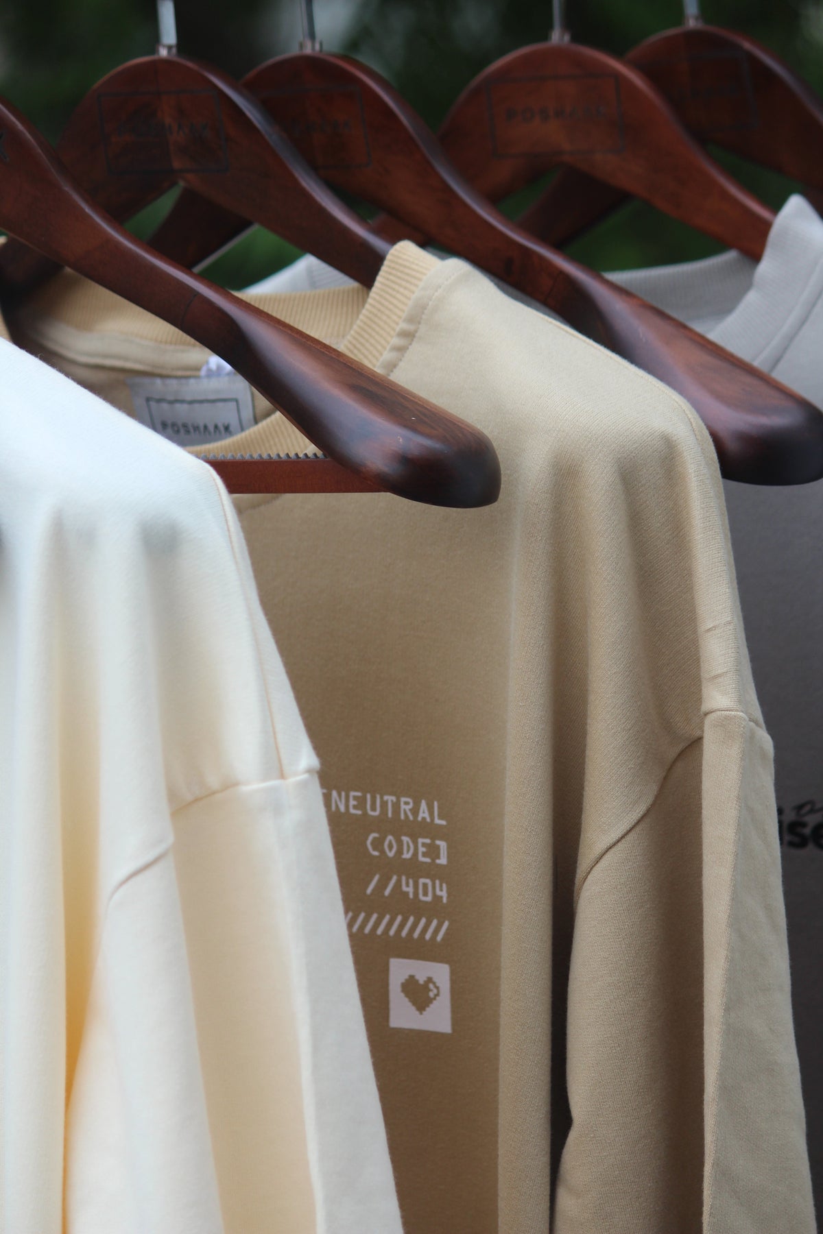 Premium Oversized Tees for Minimalist Fashion | Neutral Code by POSHAAK – P O S H A A K